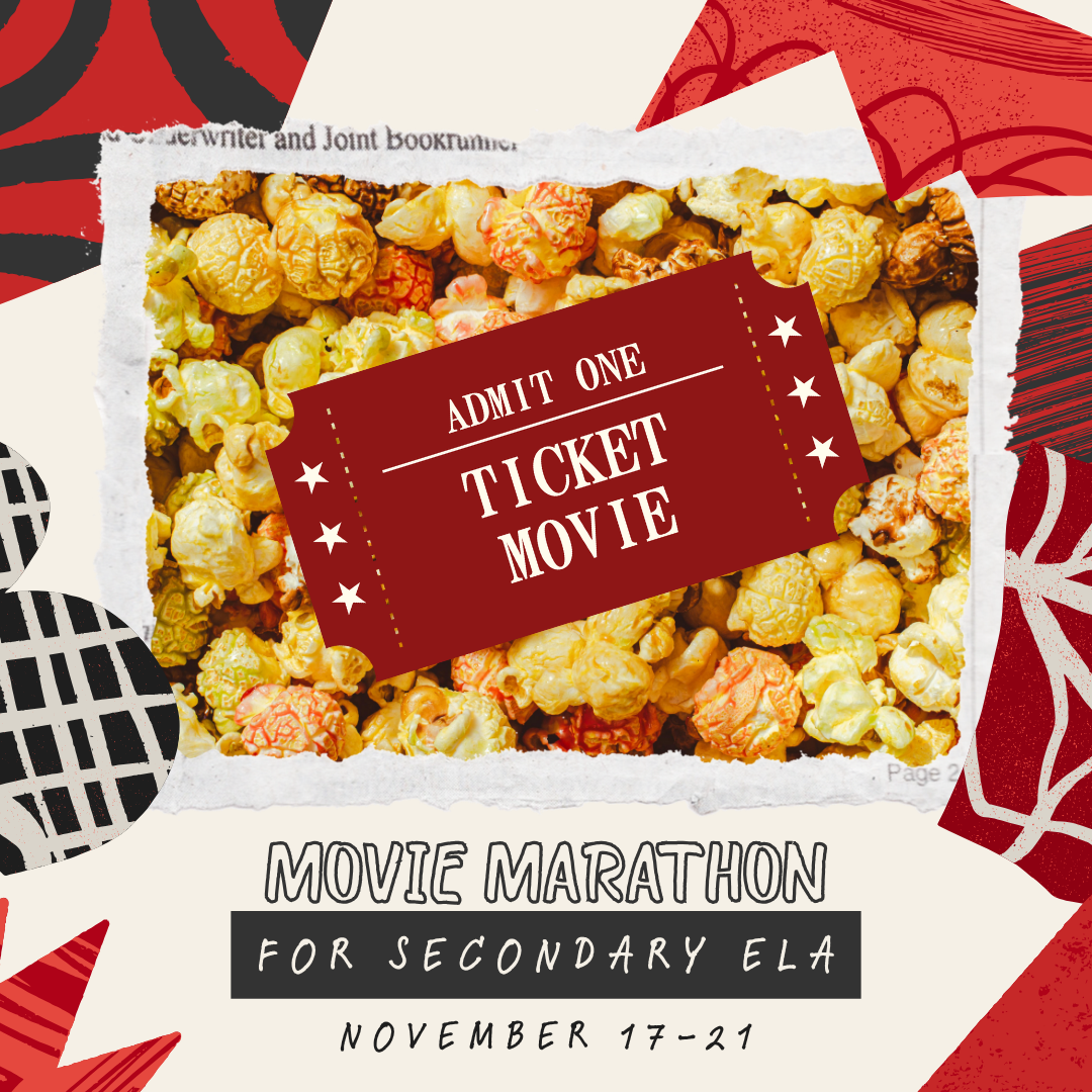 A Movie Marathon in ELA: Standards-Based Fun for the Weeks Before Break ...